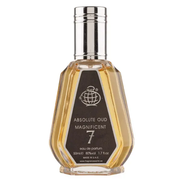 Perfume Arabe Unisex - Absolute Oud Magnificent 7, Fragrance World ...